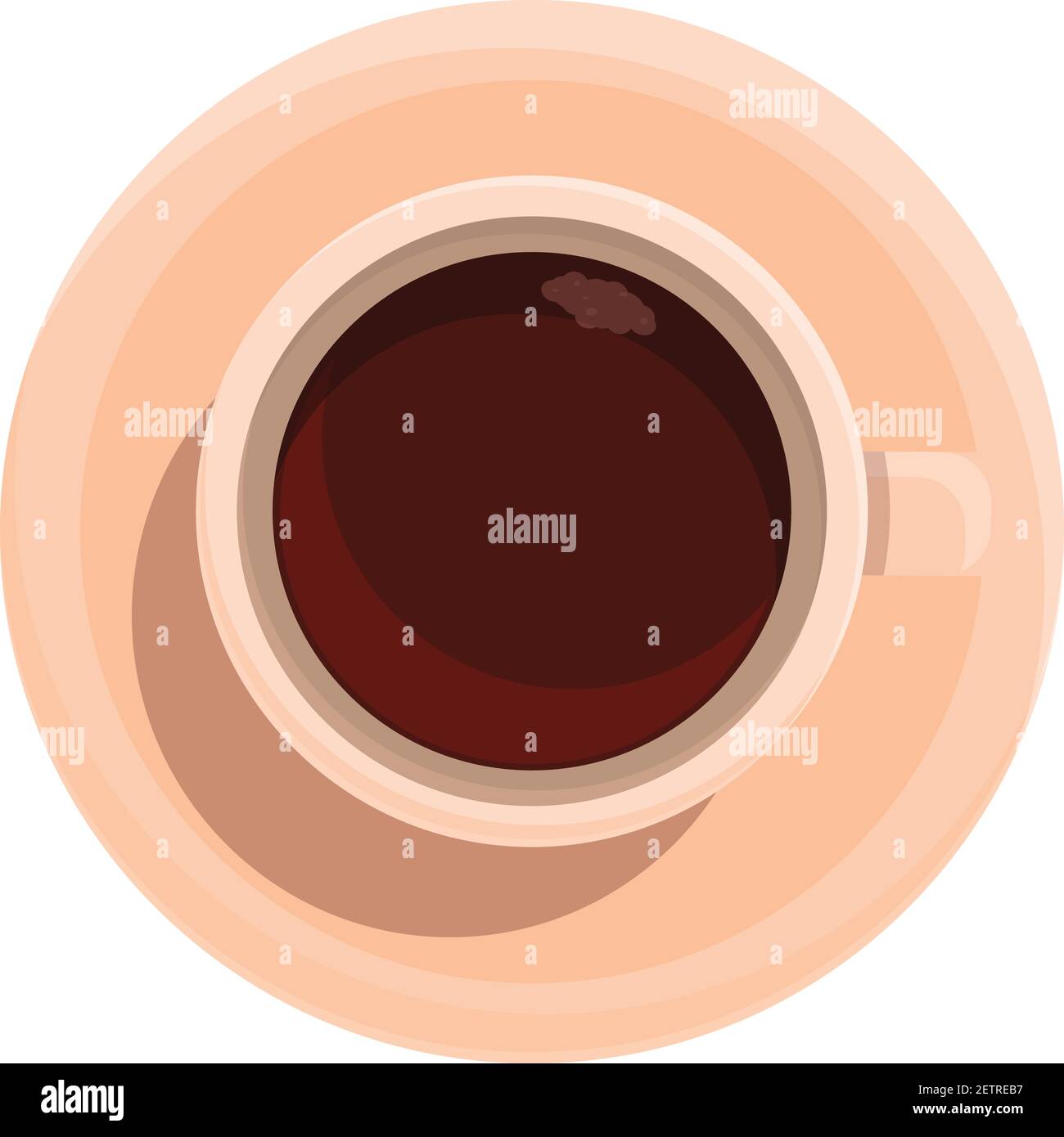 Coffee drink serve icon. Cartoon of coffee drink serve vector icon for ...