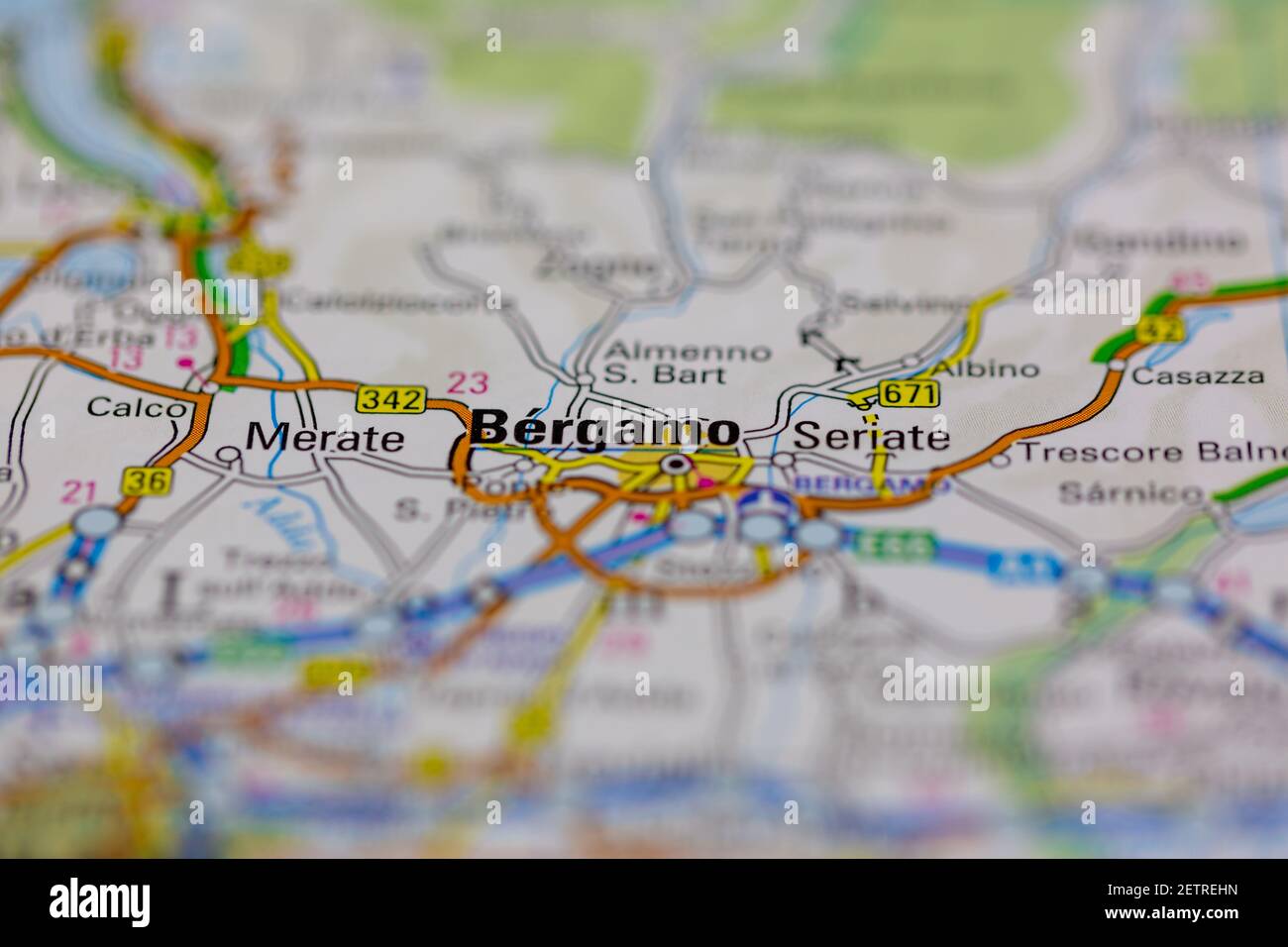 Mapa De Bérgamo Pdf