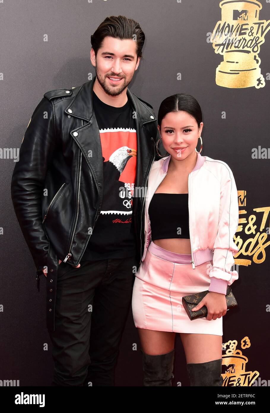 LOS ANGELES, CA - May 7: Jeff Wittek (L) and Cierra Ramirez attend the ...