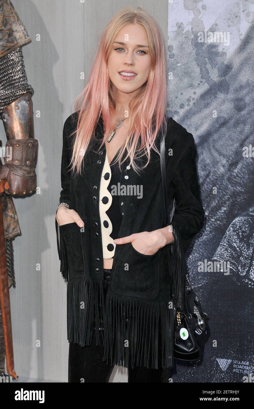 Mary Charteris arrives at the "King Arthur: Legend Of The Sword" Los ...