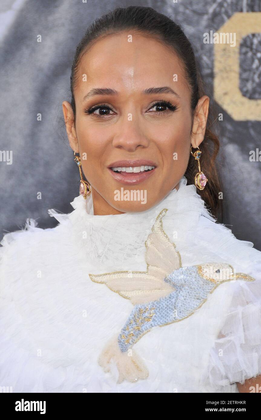 Dania Ramirez arrives at the "King Arthur: Legend Of The Sword" Los ...