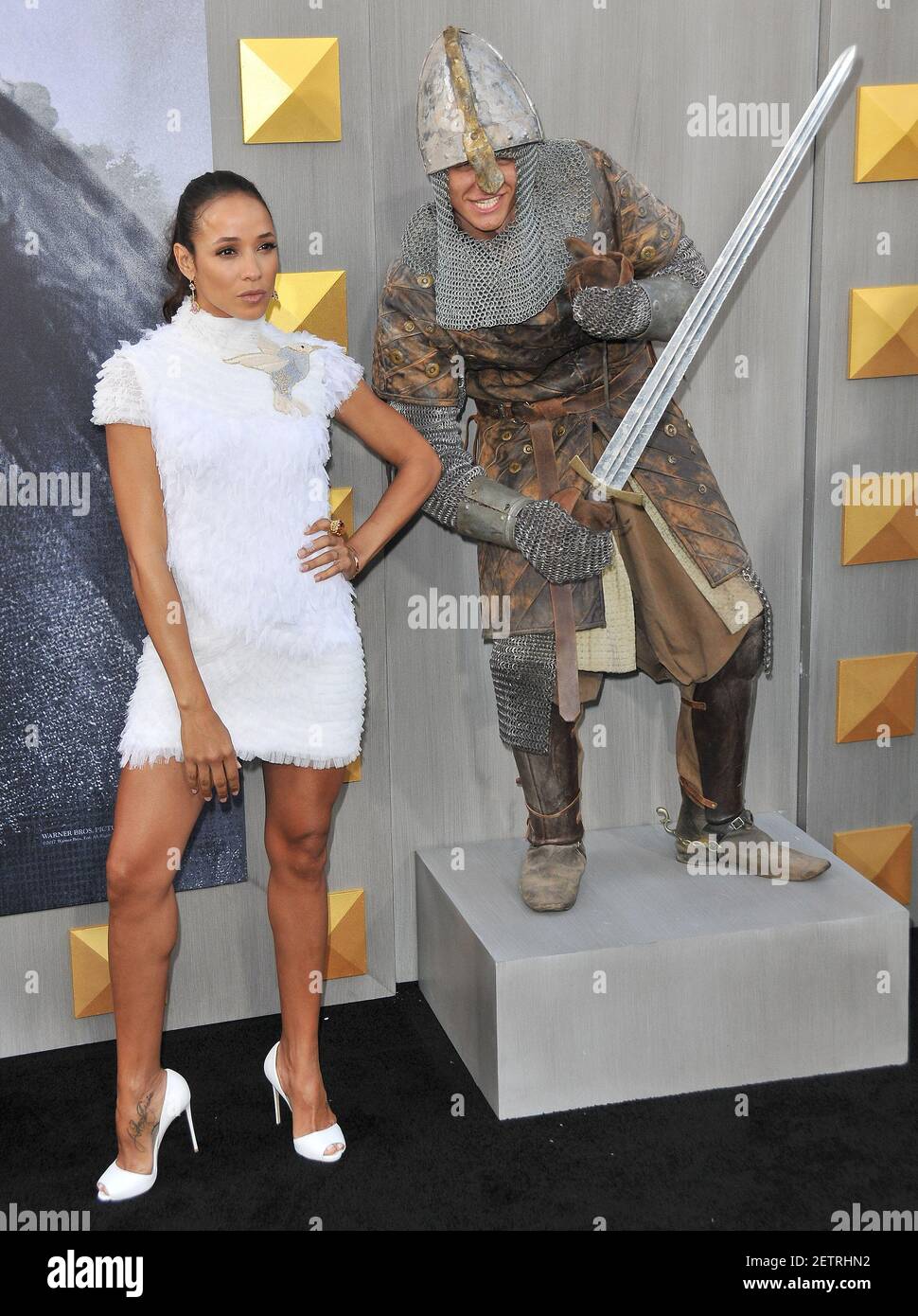 Dania Ramirez arrives at the "King Arthur: Legend Of The Sword" Los ...