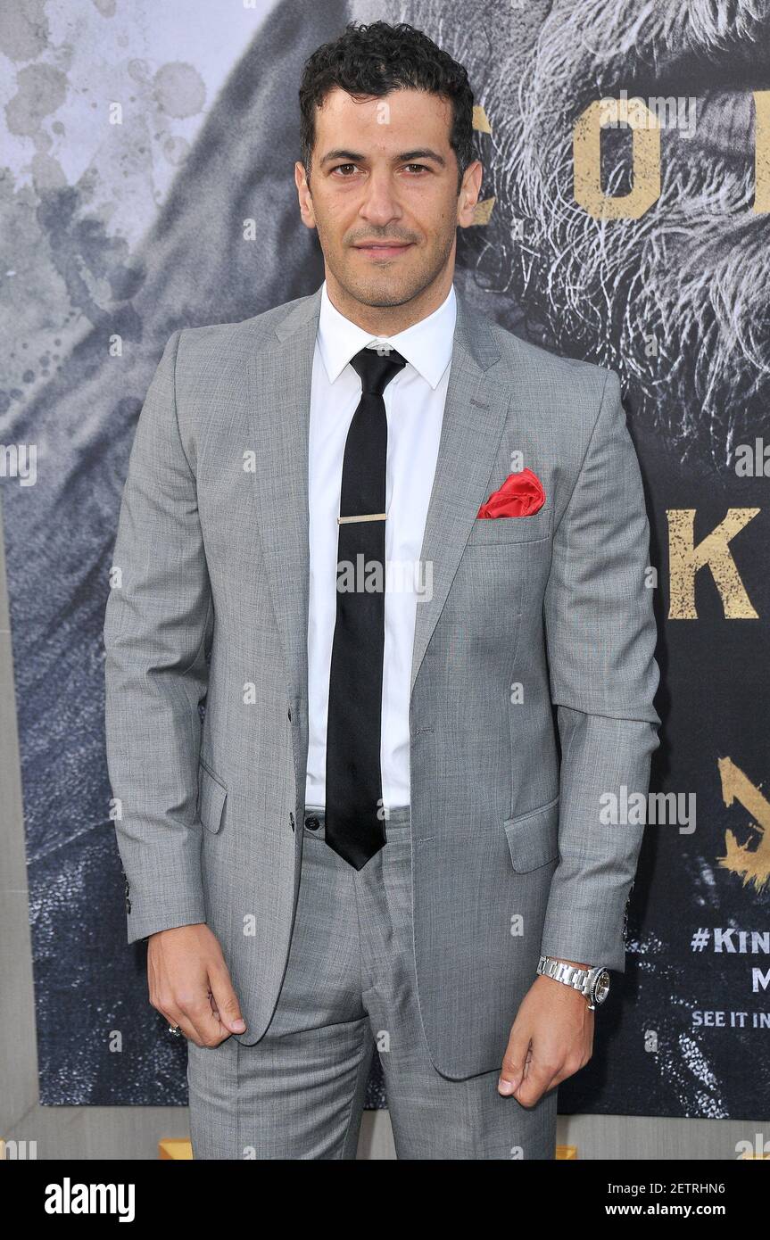 Simon Kassianides arrives at the "King Arthur: Legend Of The Sword" Los ...