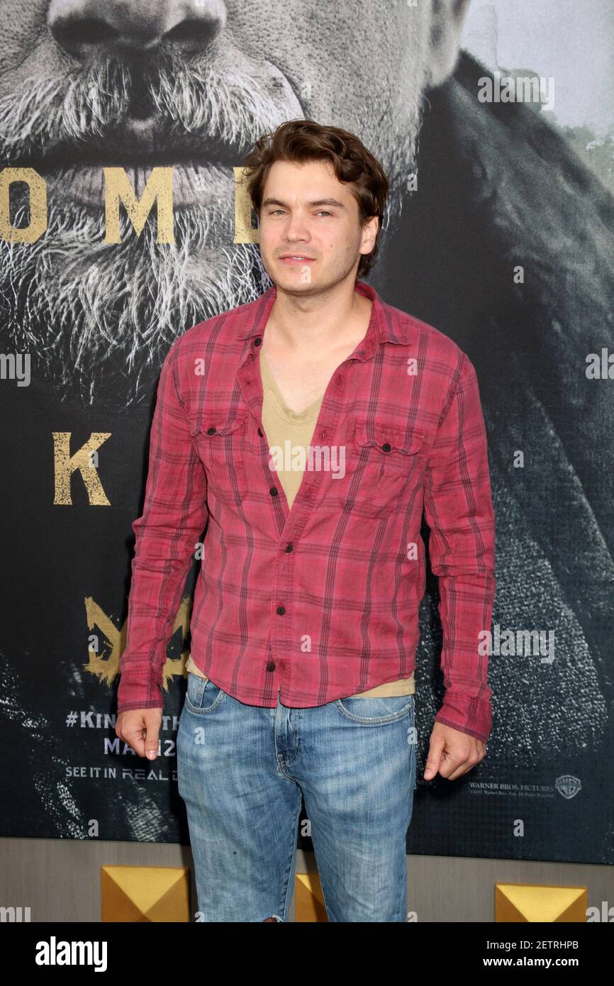LOS ANGELES - MAY 8: Emile Hirsch at the "King Arthur Legend of the ...
