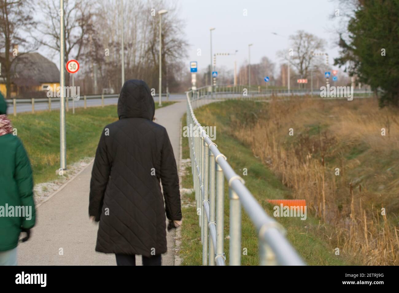 Ditch two women hi-res stock photography and images - Alamy