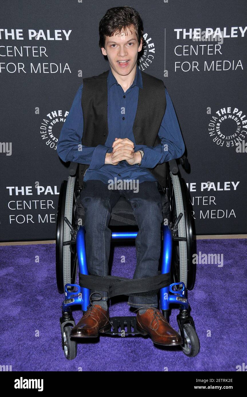Actor Micah Fowler arrives at the PaleyLive LA: An Evening With ...