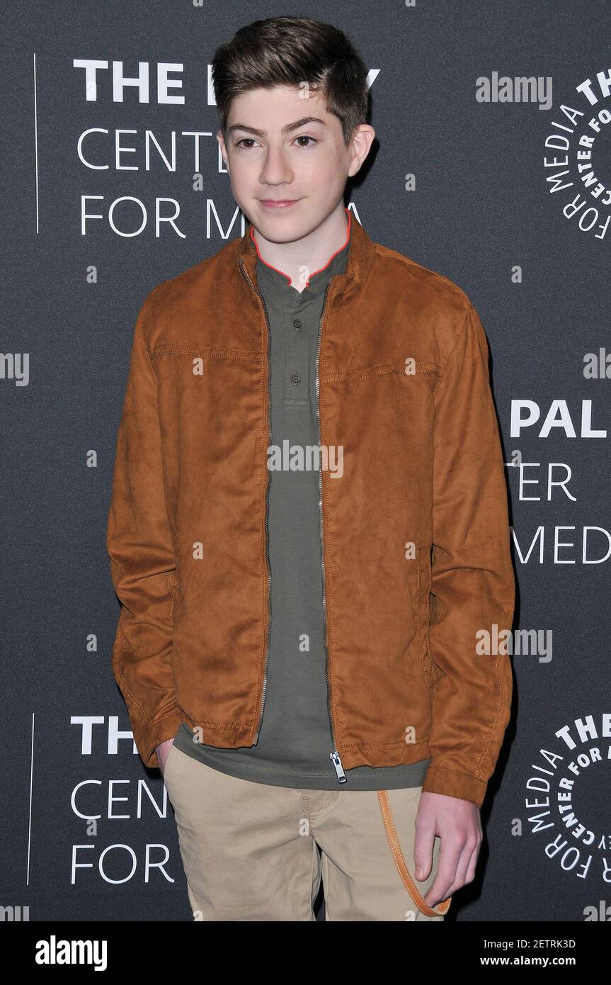 Actor Mason Cook arrives at the PaleyLive LA: An Evening With ...