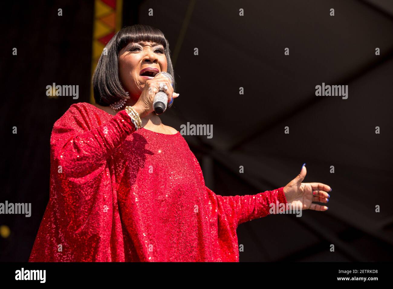 Patti LaBelle at New Orleans Jazz & Heritage Festival at Fair Grounds ...