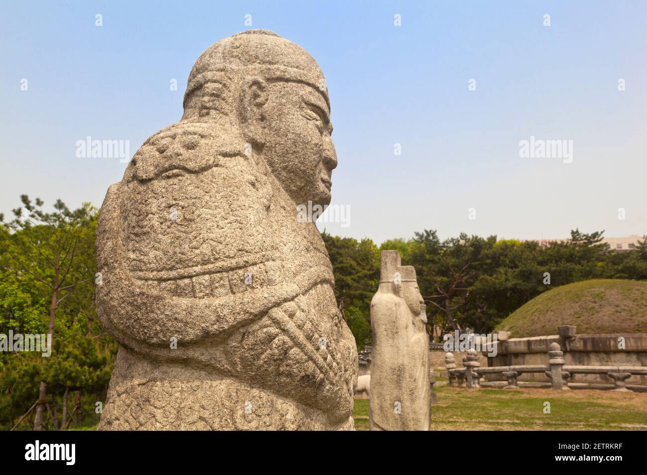 Korea, Seoul, Royal Tombs of Seolleung and Jeongneung, Seolleung, The ...