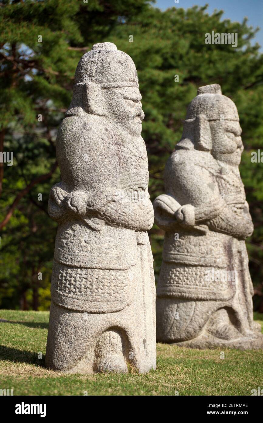 Korea, Seoul, Royal Tombs of Heolleung and Illeung, Heolleung, Tomb of ...