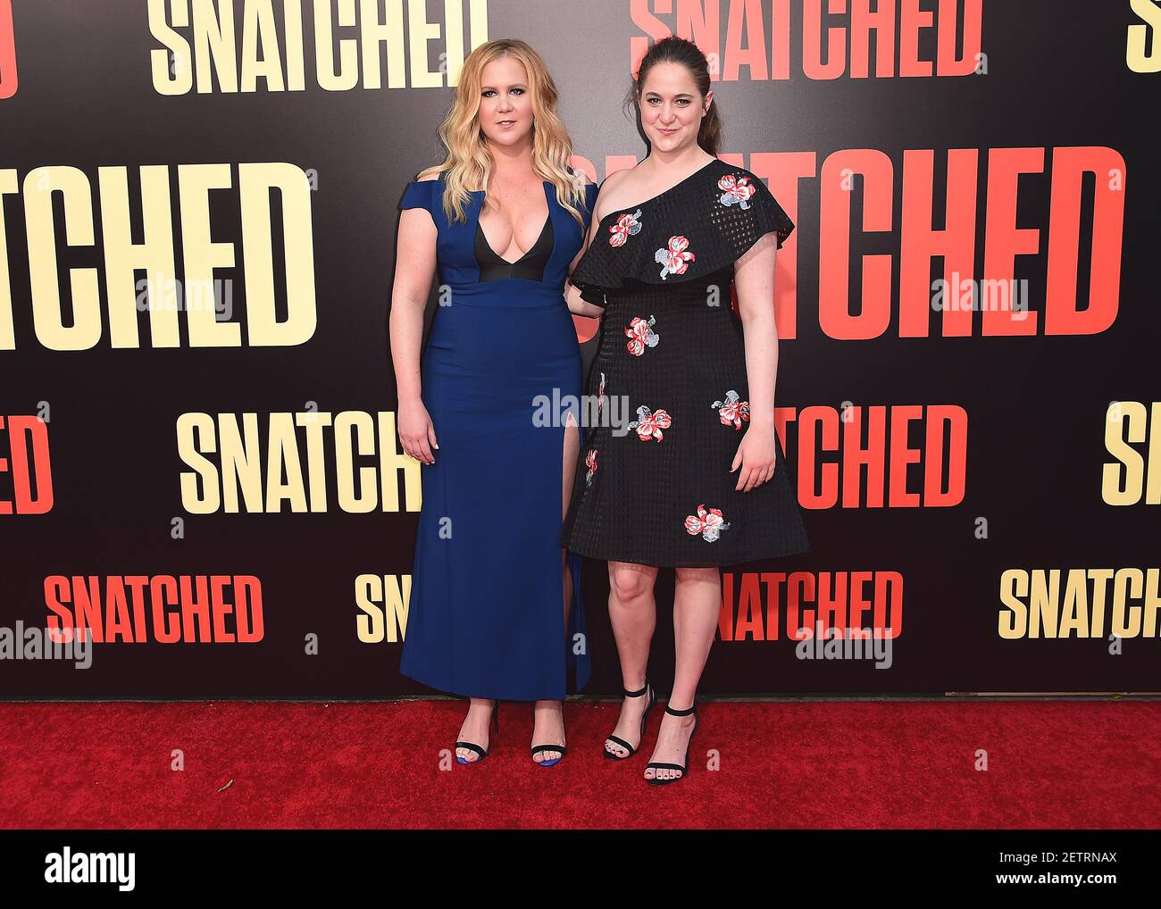 WESTWOOD, CA - MAY 10: Amy Schumer and Kim Caramele at the world ...