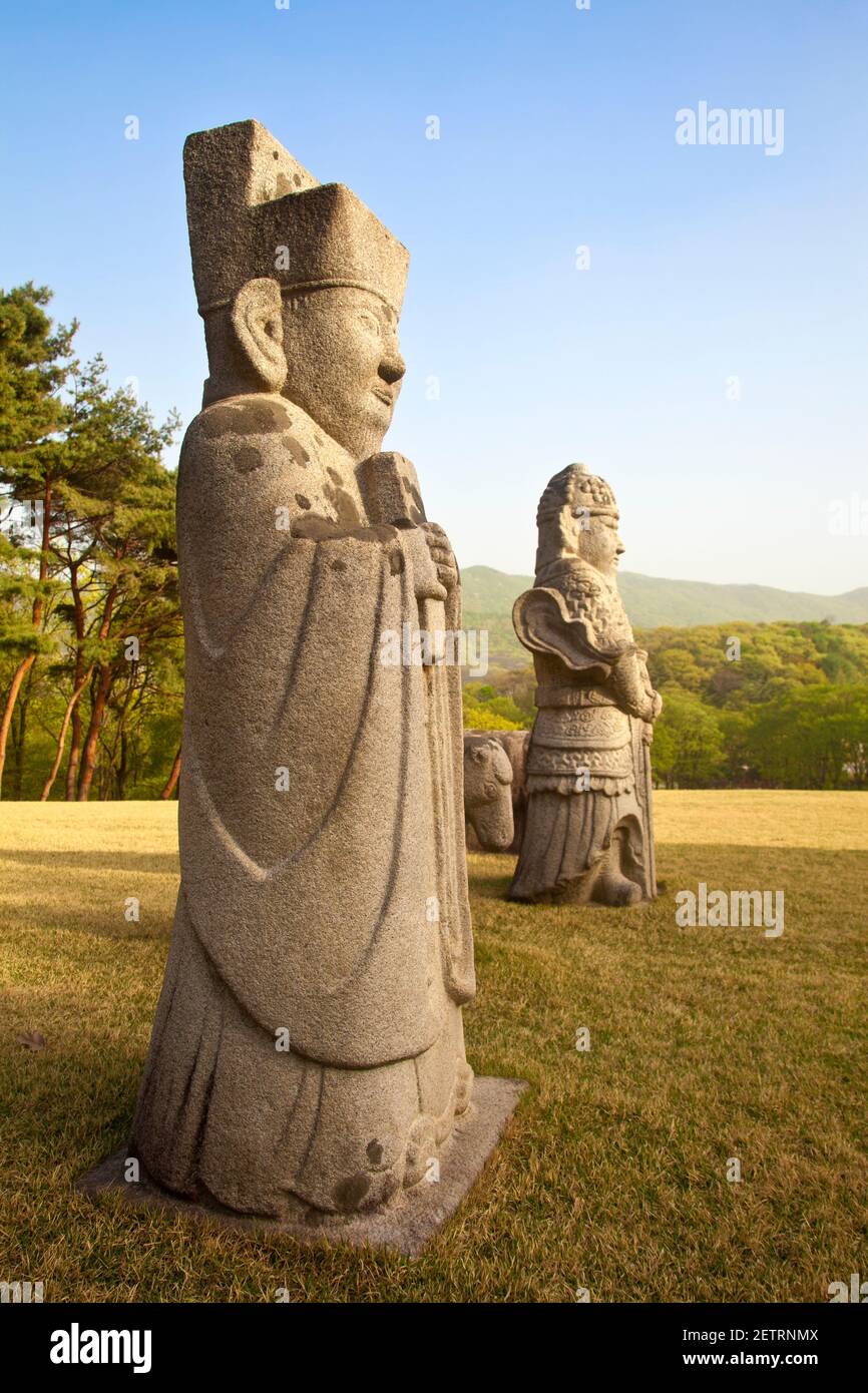 Tomb of king sunjo hi-res stock photography and images - Alamy