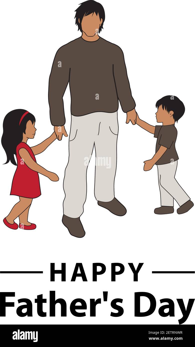 happy family, vector graphic design element Stock Vector Image & Art ...