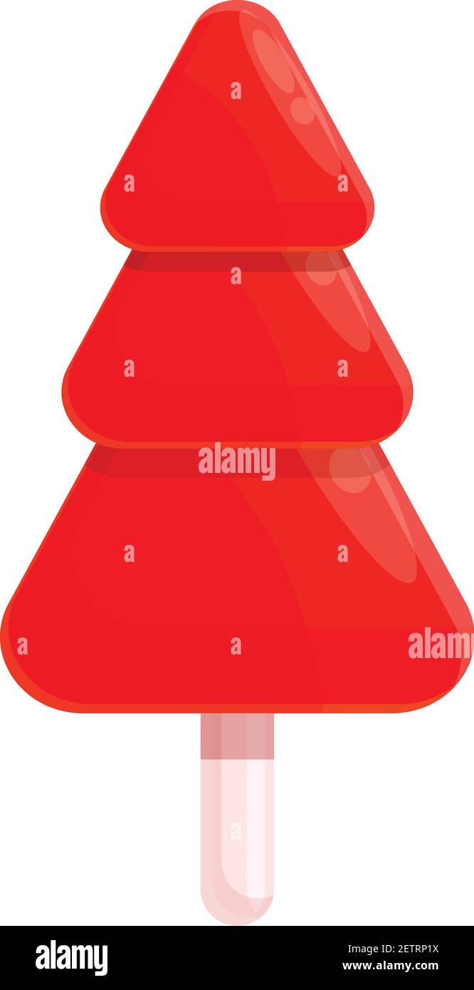 Tree candy icon. Cartoon of tree candy vector icon for web design ...