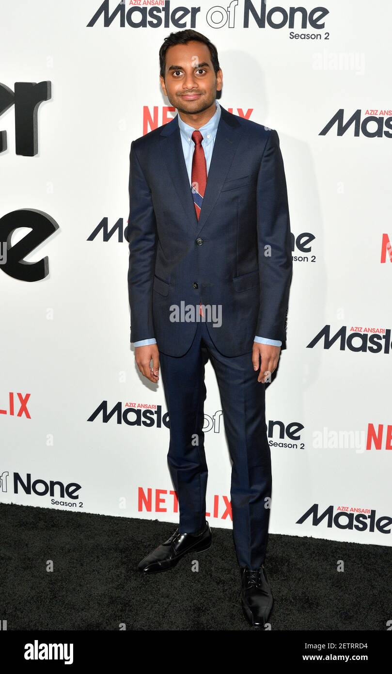 Actor Aziz Ansari attends the NY premiere of the second season of ...