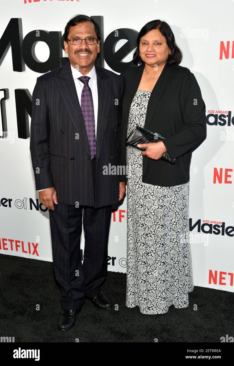 L-R: Shoukath and Fatima Ansari attend the NY premiere of the second ...