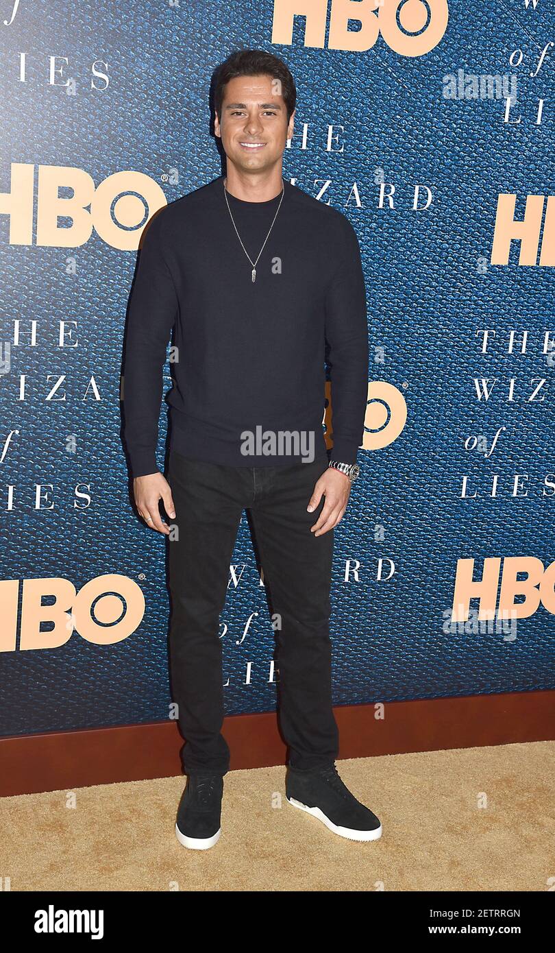 JR Ramirez attends the HBO New York Screening of "The Wizard of Lies ...