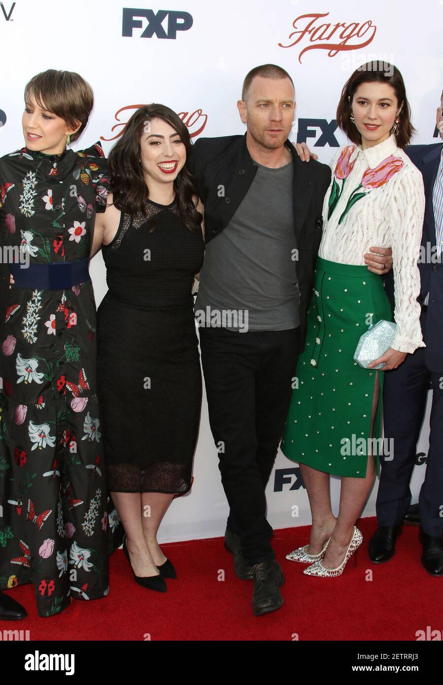 Actors Carrie Coon, Olivia Sandoval, Ewan McGregor and Mary Elizabeth ...