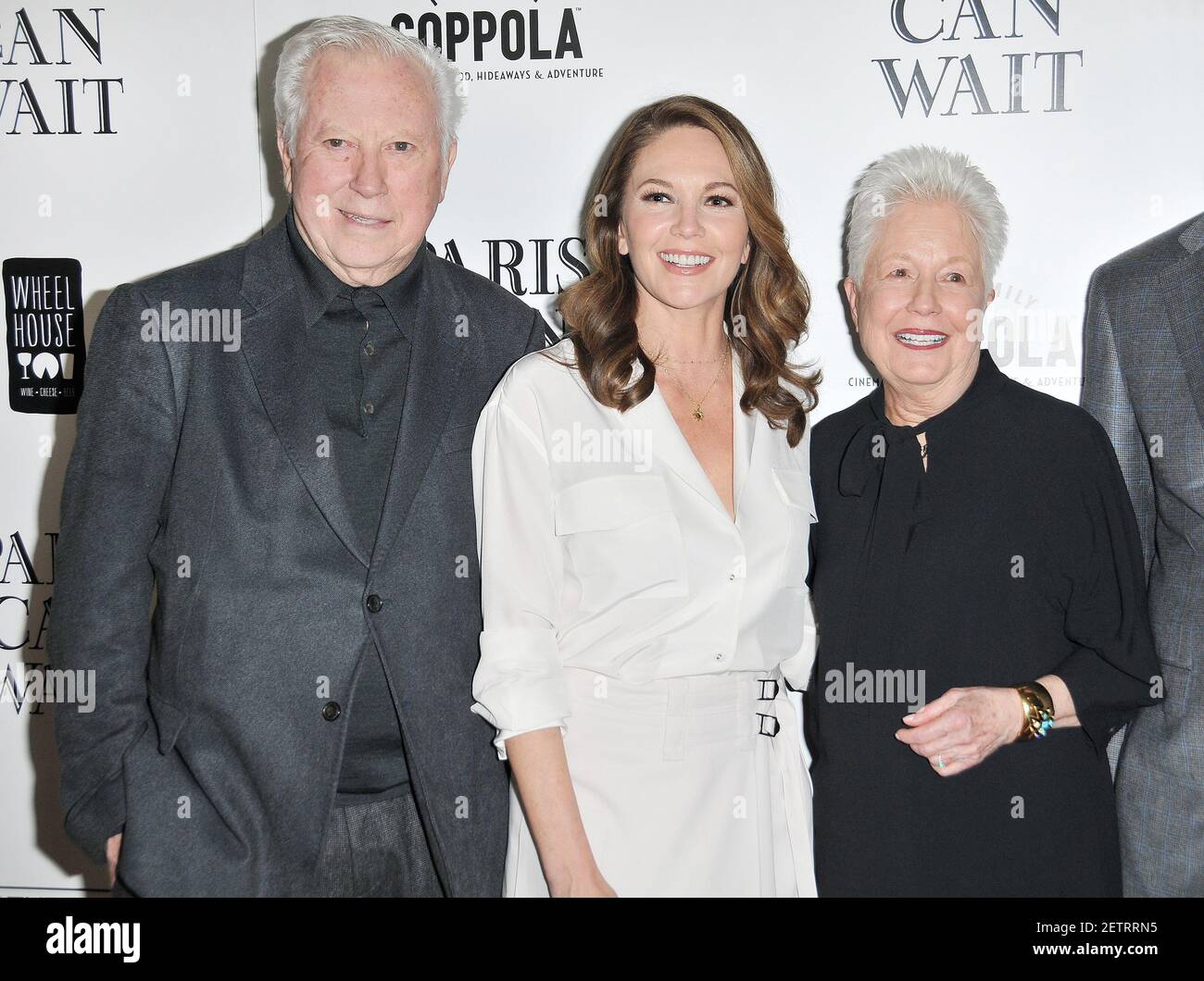 (L-R) Fred Roos, Diane Lane and Eleanor Coppola together at the "Paris ...
