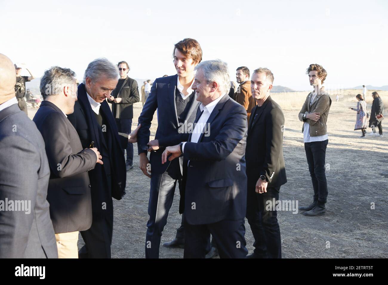 Bernard Arnault owner of LVMH and DIOR CEO of Dior at the Christian ...
