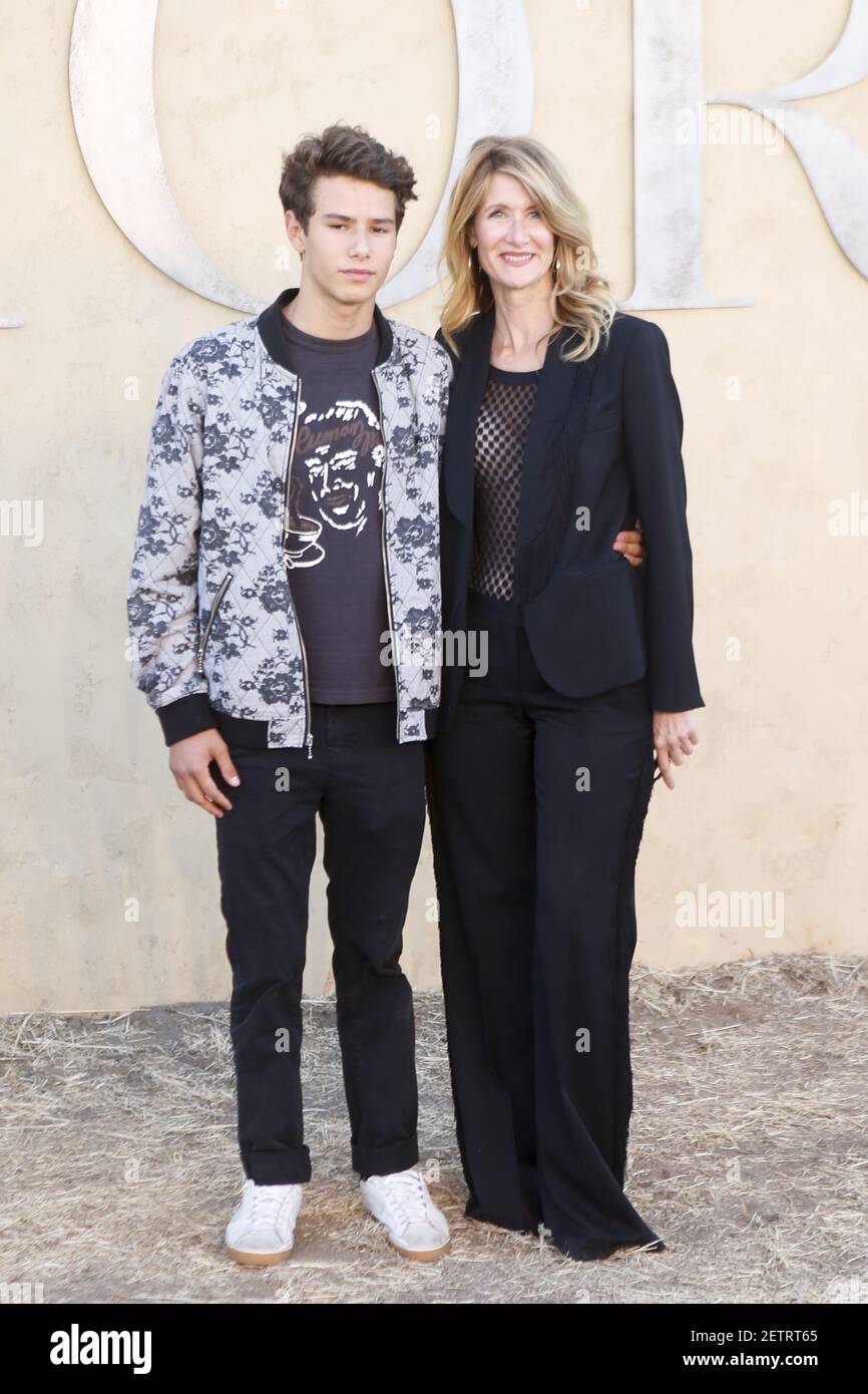 Laura Dern and son Ellery Walker Harper at the Christian Dior Cruise ...