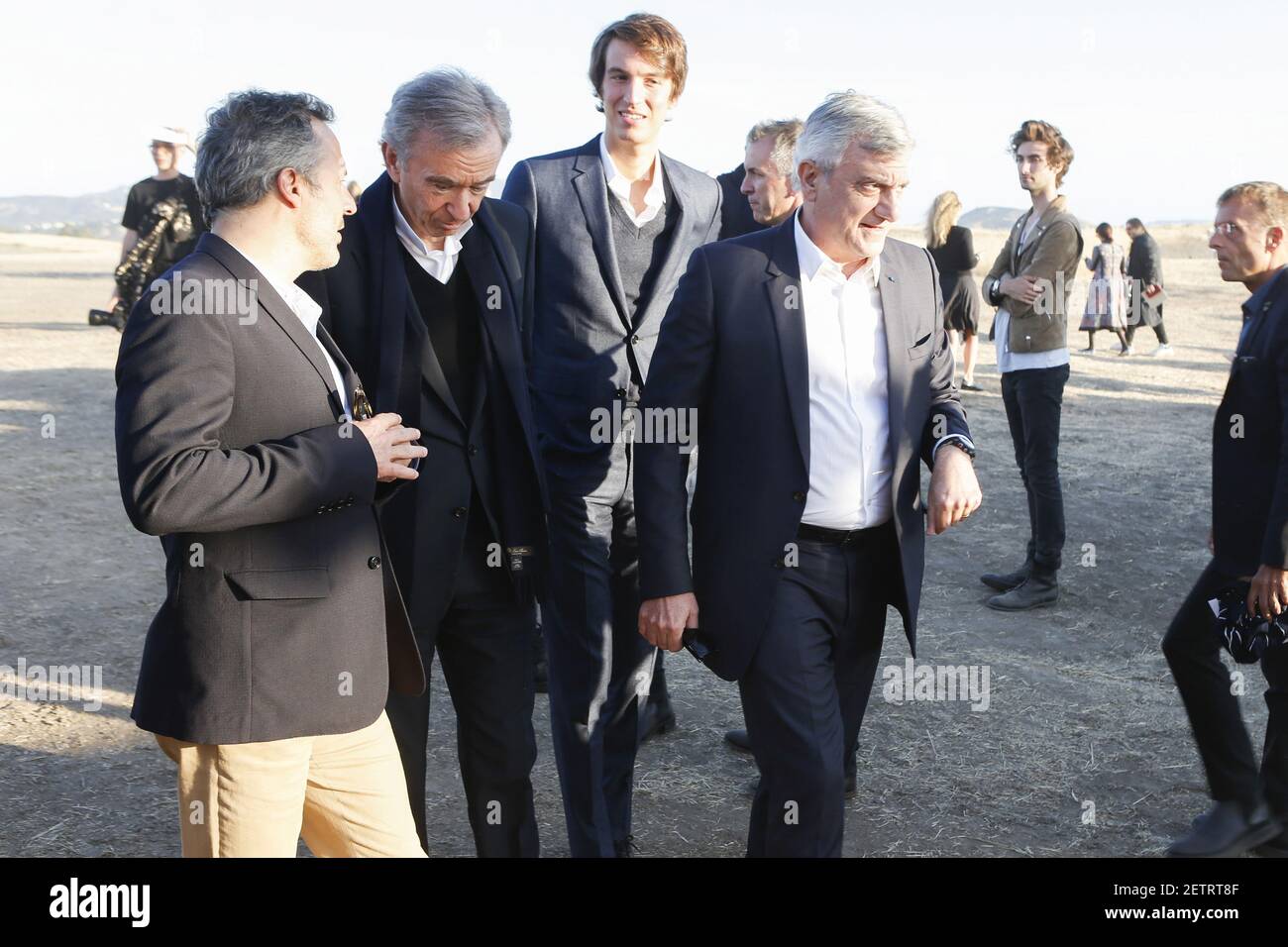 Bernard Arnault owner of LVMH and DIOR CEO of Dior at the Christian ...