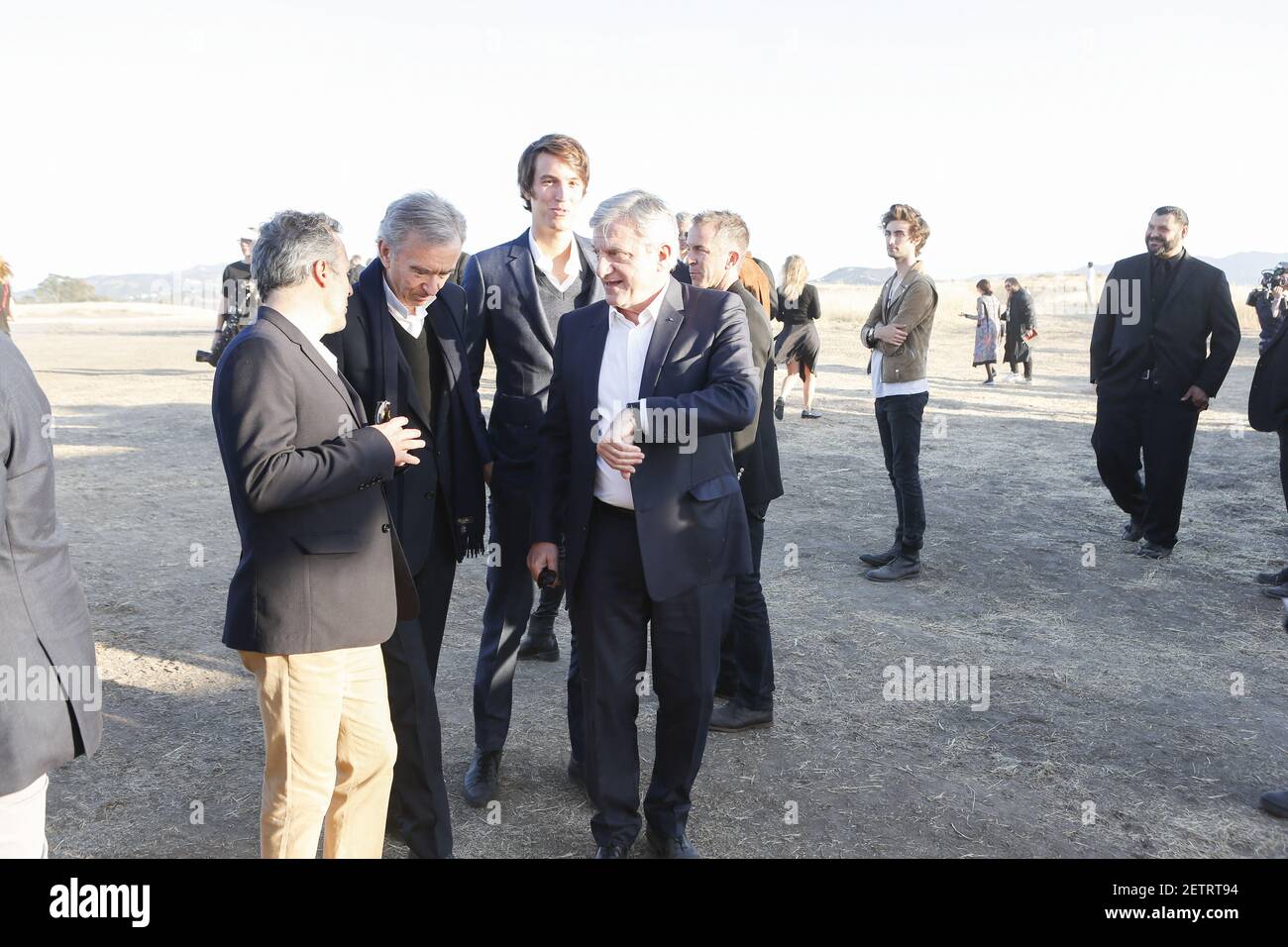 Bernard Arnault owner of LVMH and DIOR CEO of Dior at the Christian ...