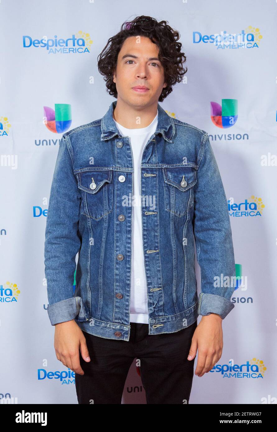 MIAMI, FL - MAY 12: Jon Bass seen at Despierta America studio to ...