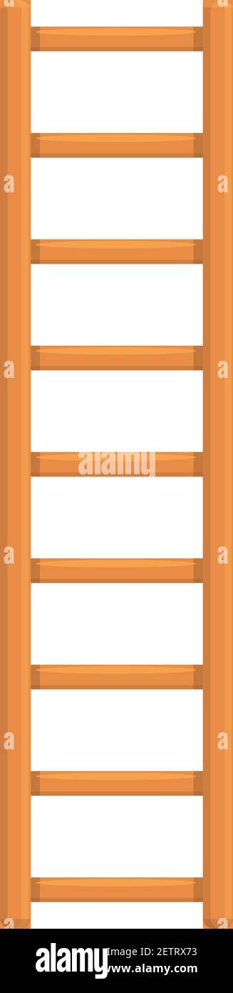 Extend ladder icon. Cartoon of extend ladder vector icon for web design ...