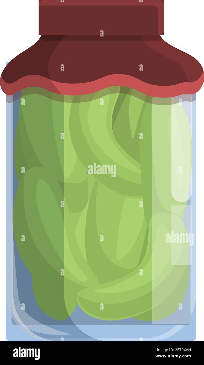 Pickles icon. Cartoon of pickles vector icon for web design isolated on ...