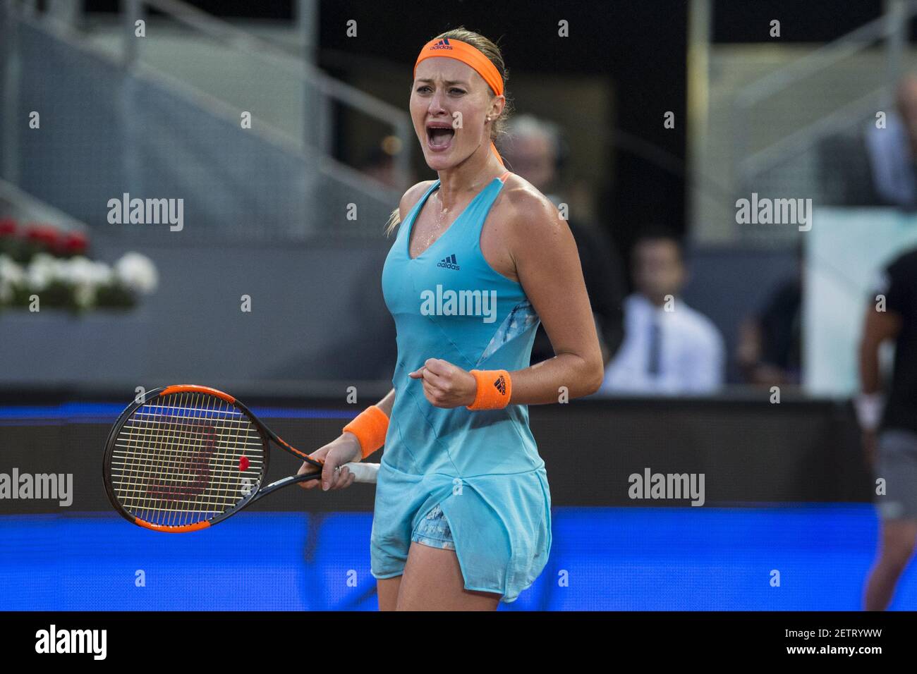 Kristina Mladenovic during the WTA final of Mutua Madrid Open Tennis ...