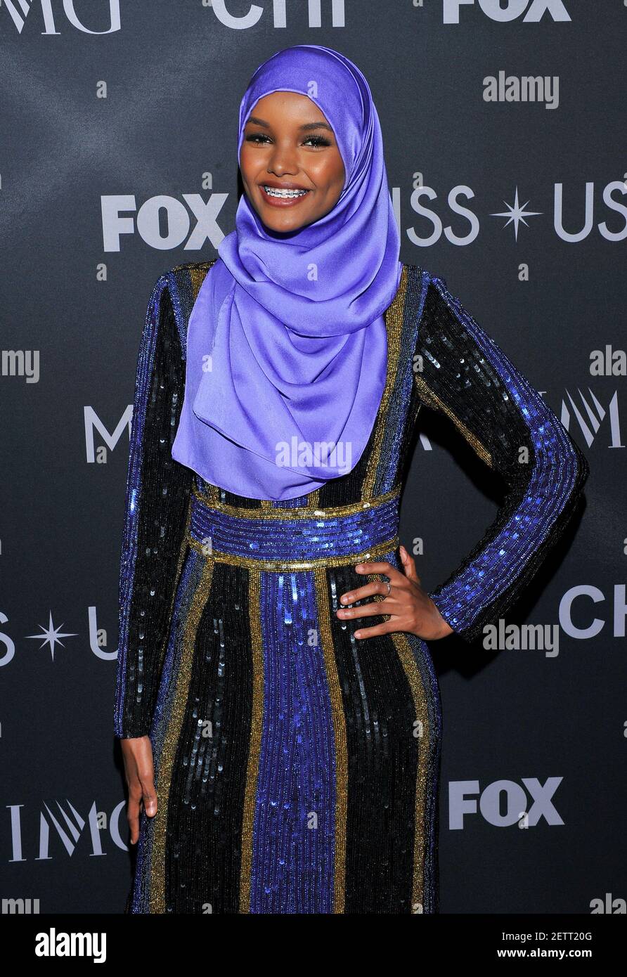 LAS VEGAS, NV - May 14: Judge Halima Aden at the 2017 Miss USA Pageant ...