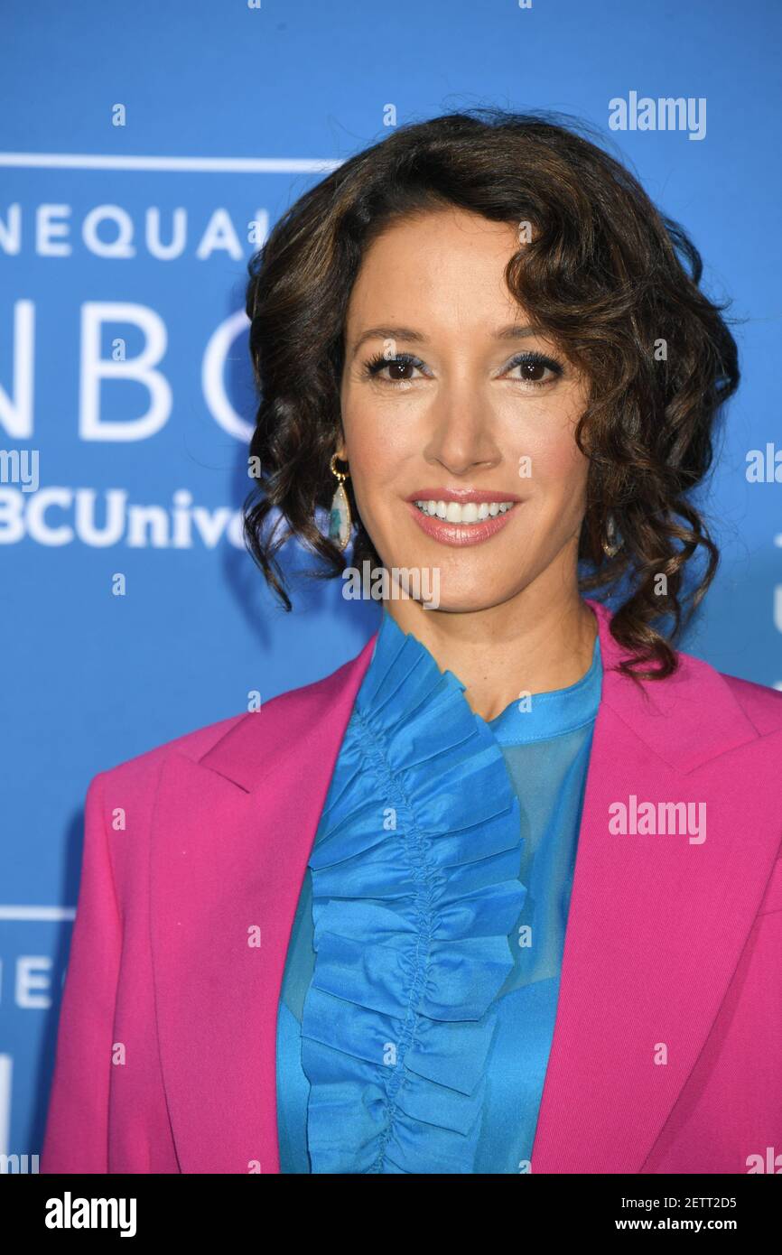 Jennifer Beals arrives to the 2017 NBC Universal Upfront, held at Radio ...