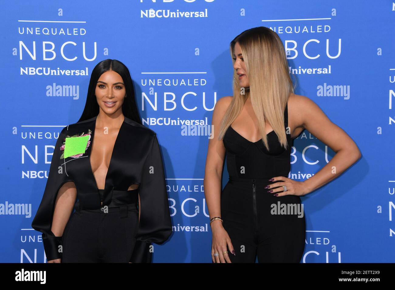Kim Kardashian, Khloe Kardashian arrives to the 2017 NBC Universal ...