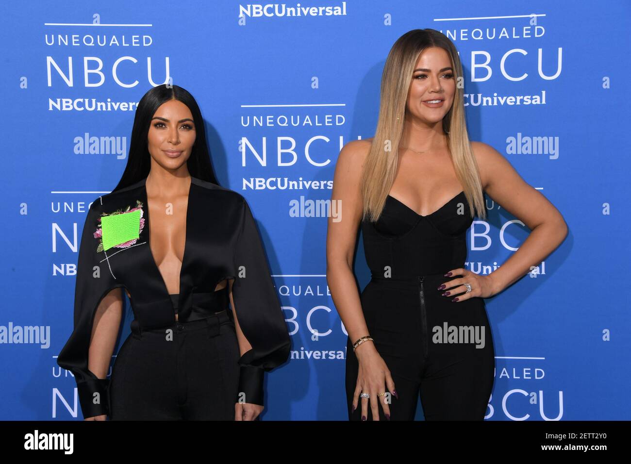 Kim Kardashian, Khloe Kardashian arrives to the 2017 NBC Universal ...