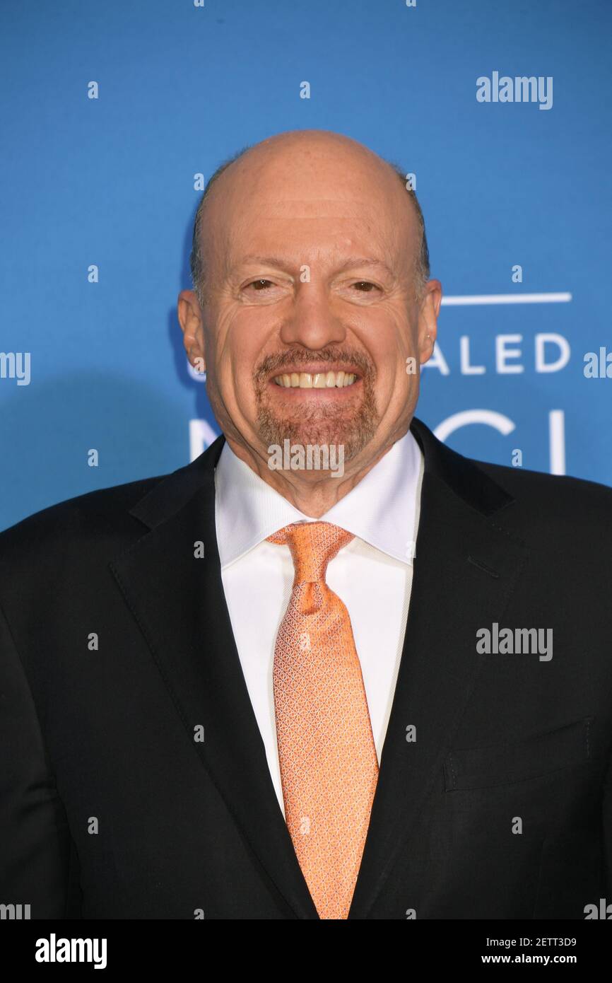 Jim Cramer arrives to the 2017 NBC Universal Upfront, held at Radio ...