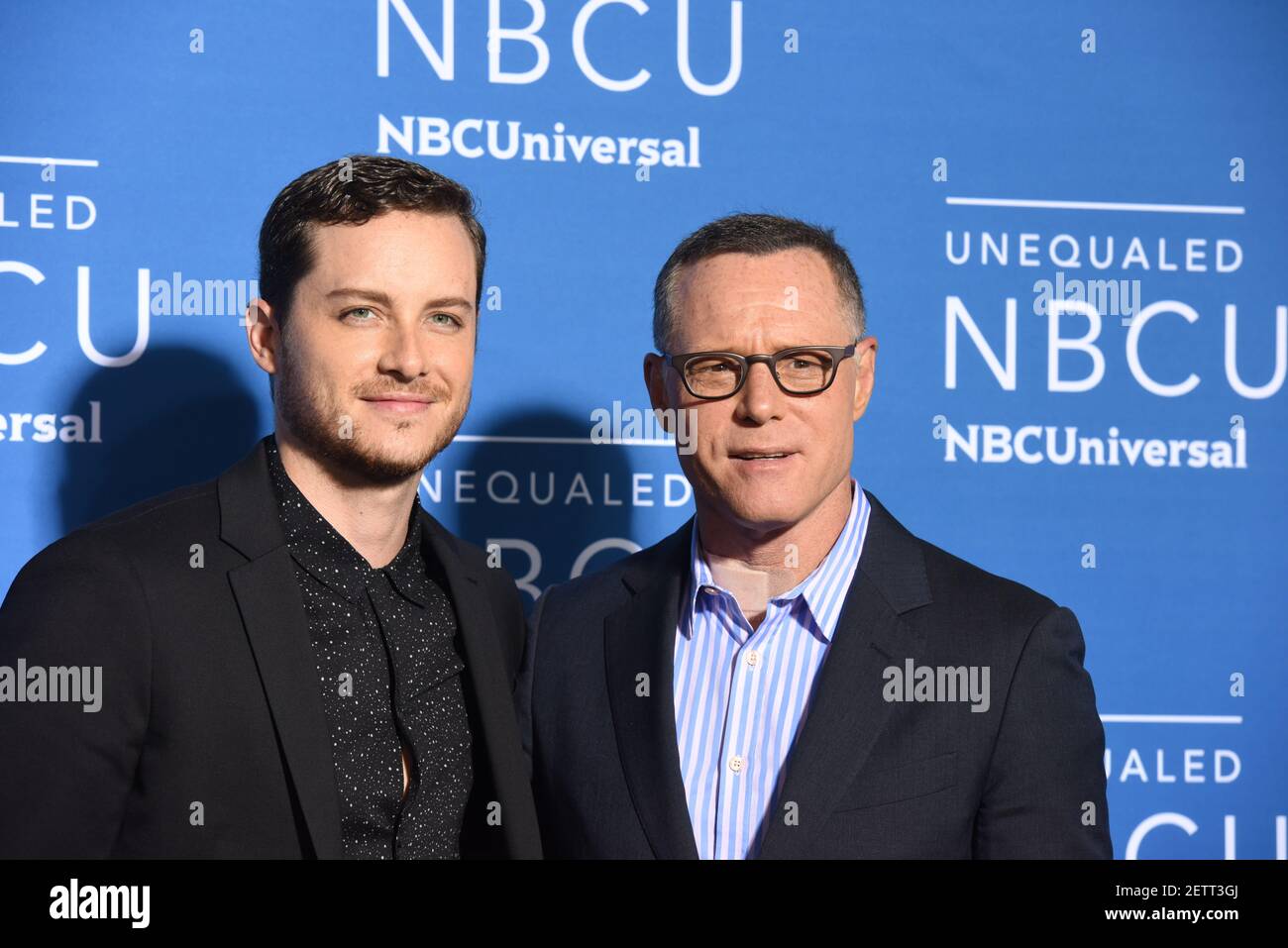 Jesse Lee Soffer, Jason Beghe arrives to the 2017 NBC Universal Upfront ...