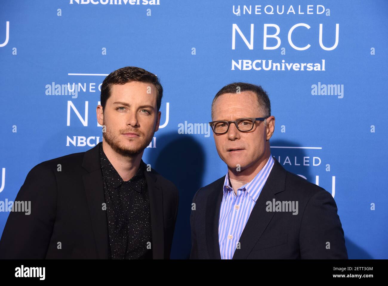Jesse Lee Soffer, Jason Beghe arrives to the 2017 NBC Universal Upfront ...