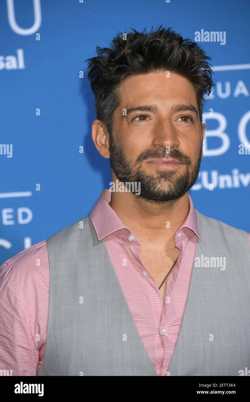 David Chocarro arrives to the 2017 NBC Universal Upfront, held at Radio ...