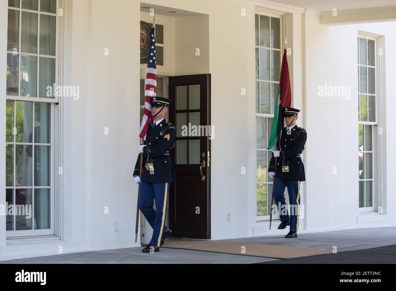 President Trump welcomed Crown Prince Muhammad bin Zayid Al Nuhayyan of ...