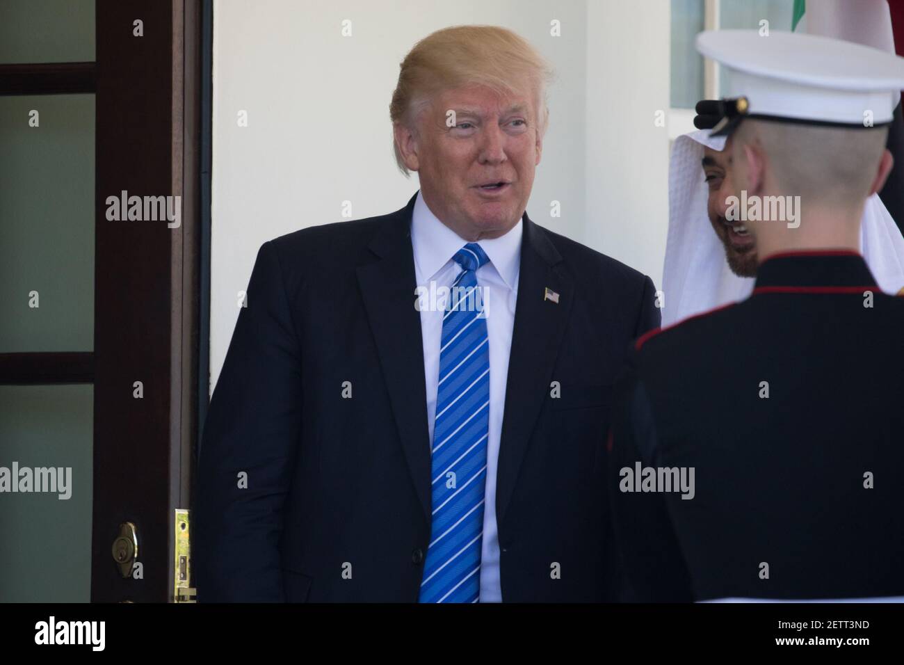 President Trump welcomed Crown Prince Muhammad bin Zayid Al Nuhayyan of ...