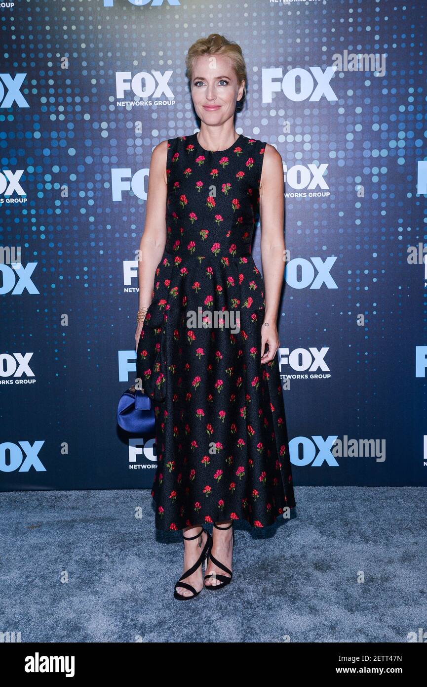 NEW YORK, NY - MAY 15: Gillian Anderson attends the 2017 Fox ...