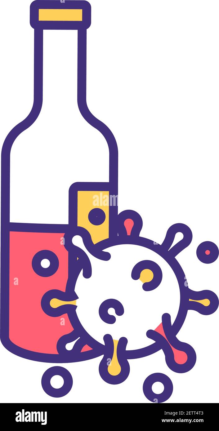 Alcoholic drinking danger Stock Vector Images - Alamy