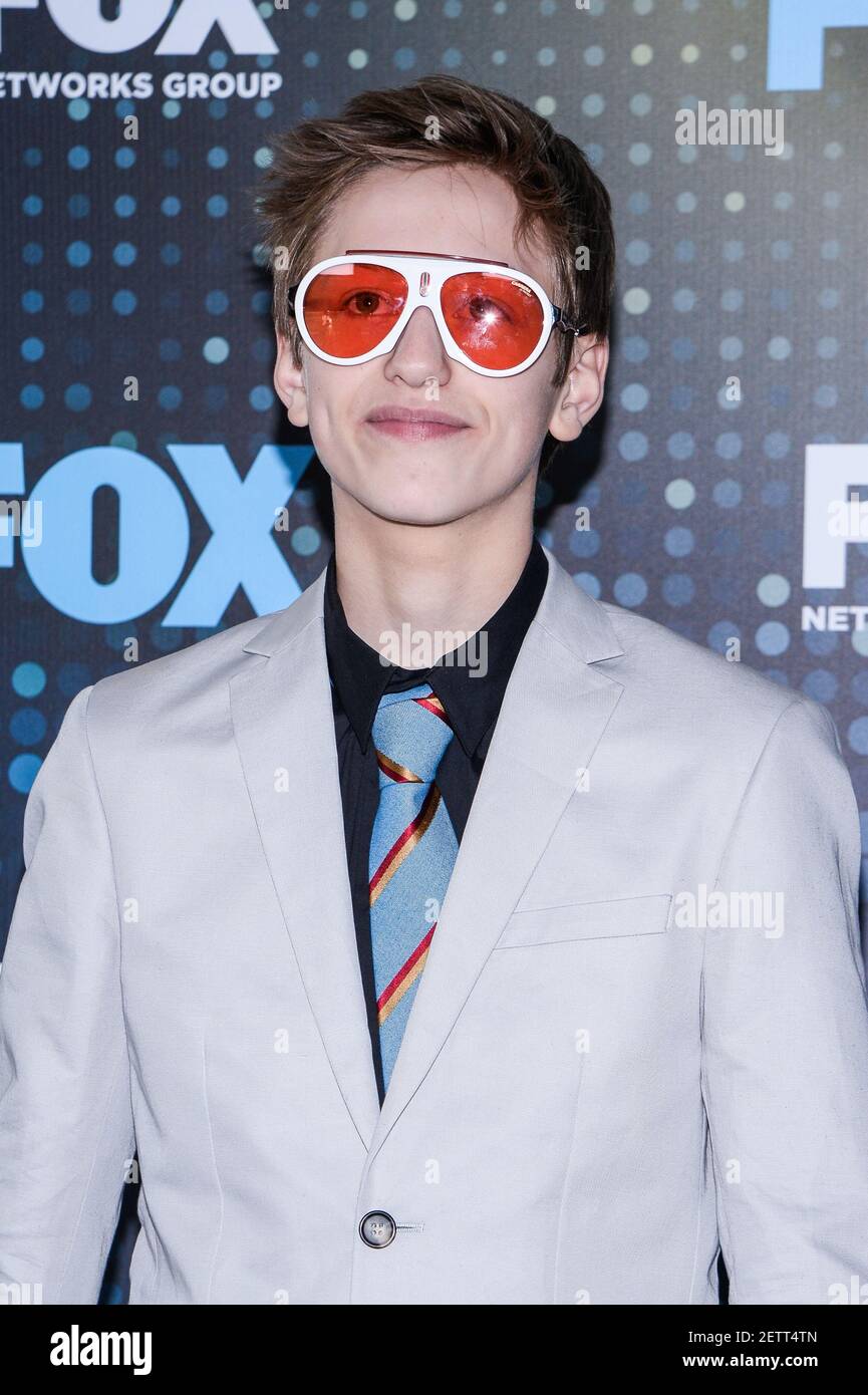 NEW YORK, NY - MAY 15: Percy Hynes White attends the 2017 Fox ...
