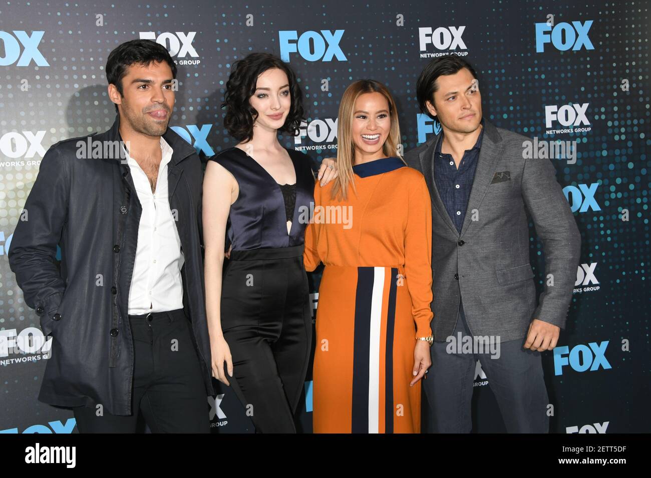 Sean Teale, Emma Dumont, Jamie Chung, Blair Redford arrives to the 2017 ...
