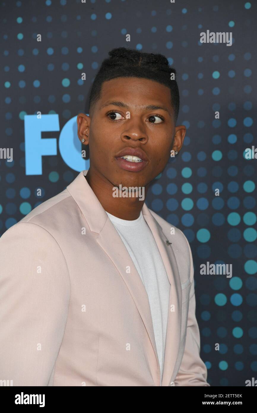 Bryshere Gray arrives to the 2017 Fox Upfront, held at Wollman Skating ...