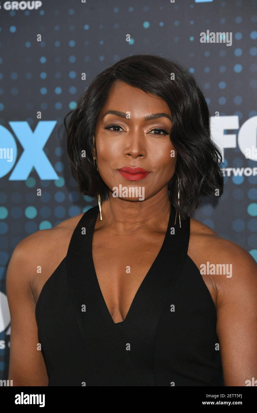Angela Bassett arrives to the 2017 Fox Upfront, held at Wollman Skating ...