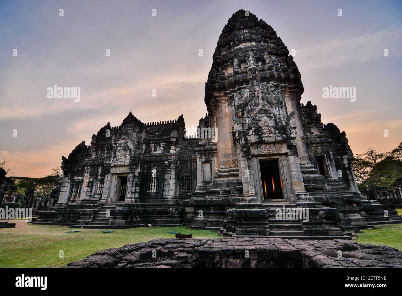 The Phimai Thai ruins taken in Thailand, Southeast Asia Stock Photo - Alamy