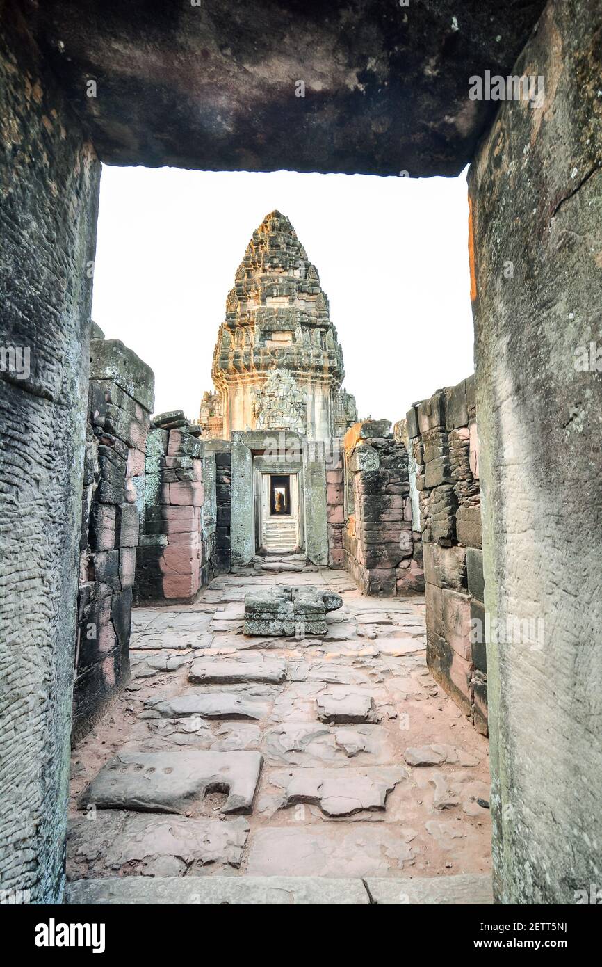 The Phimai Thai ruins taken in Thailand, Southeast Asia Stock Photo - Alamy