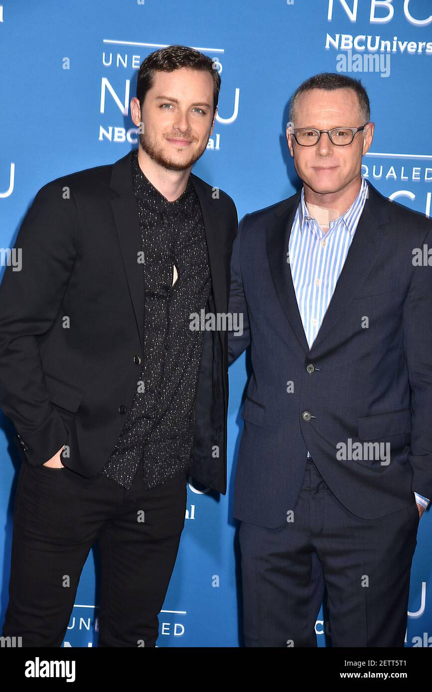 Jesse Lee Soffer and Jason Beghe of "Chicago P.D." attends the ...